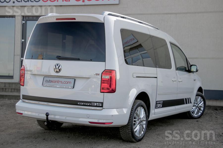 Balts Volkswagen Caddy 2017 Tukums, ar dzinēja tilpumu 2.00 L un nobraukumu 213 tūkst. km par 13998 €, foto 7 vietnē AUTOMOTO.COM.LV