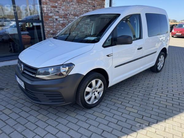 Balts Volkswagen Caddy 2017 Talsi, ar dzinēja tilpumu 2.00 L un nobraukumu 227 tūkst. km par 7995 €, foto 1 vietnē AUTOMOTO.COM.LV