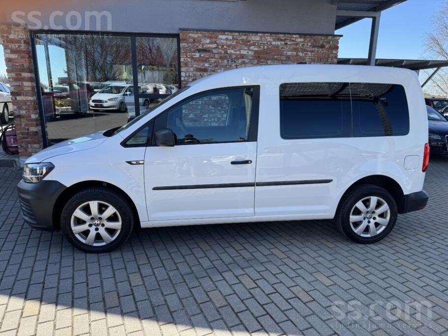 Balts Volkswagen Caddy 2017 Talsi, ar dzinēja tilpumu 2.00 L un nobraukumu 227 tūkst. km par 7995 €, foto 8 vietnē AUTOMOTO.COM.LV