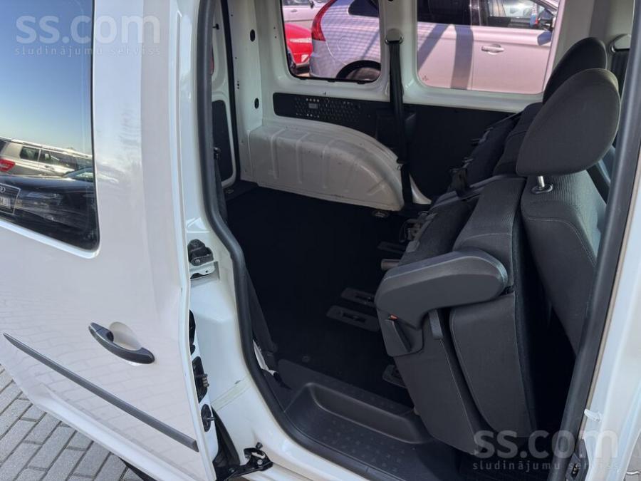 Balts Volkswagen Caddy 2017 Talsi, ar dzinēja tilpumu 2.00 L un nobraukumu 227 tūkst. km par 7995 €, foto 16 vietnē AUTOMOTO.COM.LV