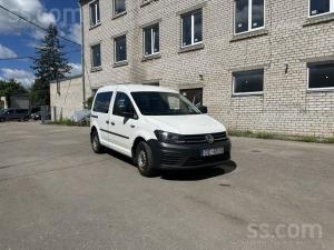 Balts Volkswagen Caddy 2017 Rīga, ar dzinēja tilpumu 2.00 L un nobraukumu 271 tūkst. km par 6200 €, foto  vietnē AUTOMOTO.COM.LV