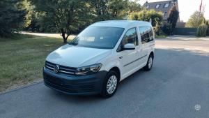 Balts Volkswagen Caddy 2017 Viļņa, ar dzinēja tilpumu 2.00 L un nobraukumu 218 tūkst. km par 9400 €, foto  vietnē AUTOMOTO.COM.LV