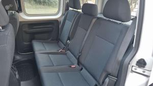White Volkswagen Caddy 2017 in Vilnius, with an engine capacity of 2.00 L and mileage of 218 thousand km for 9400 €, photo 24 on AUTOMOTO.COM.LV