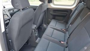 White Volkswagen Caddy 2017 in Vilnius, with an engine capacity of 2.00 L and mileage of 218 thousand km for 9400 €, photo 25 on AUTOMOTO.COM.LV