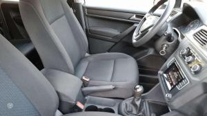 White Volkswagen Caddy 2017 in Vilnius, with an engine capacity of 2.00 L and mileage of 218 thousand km for 9400 €, photo 28 on AUTOMOTO.COM.LV
