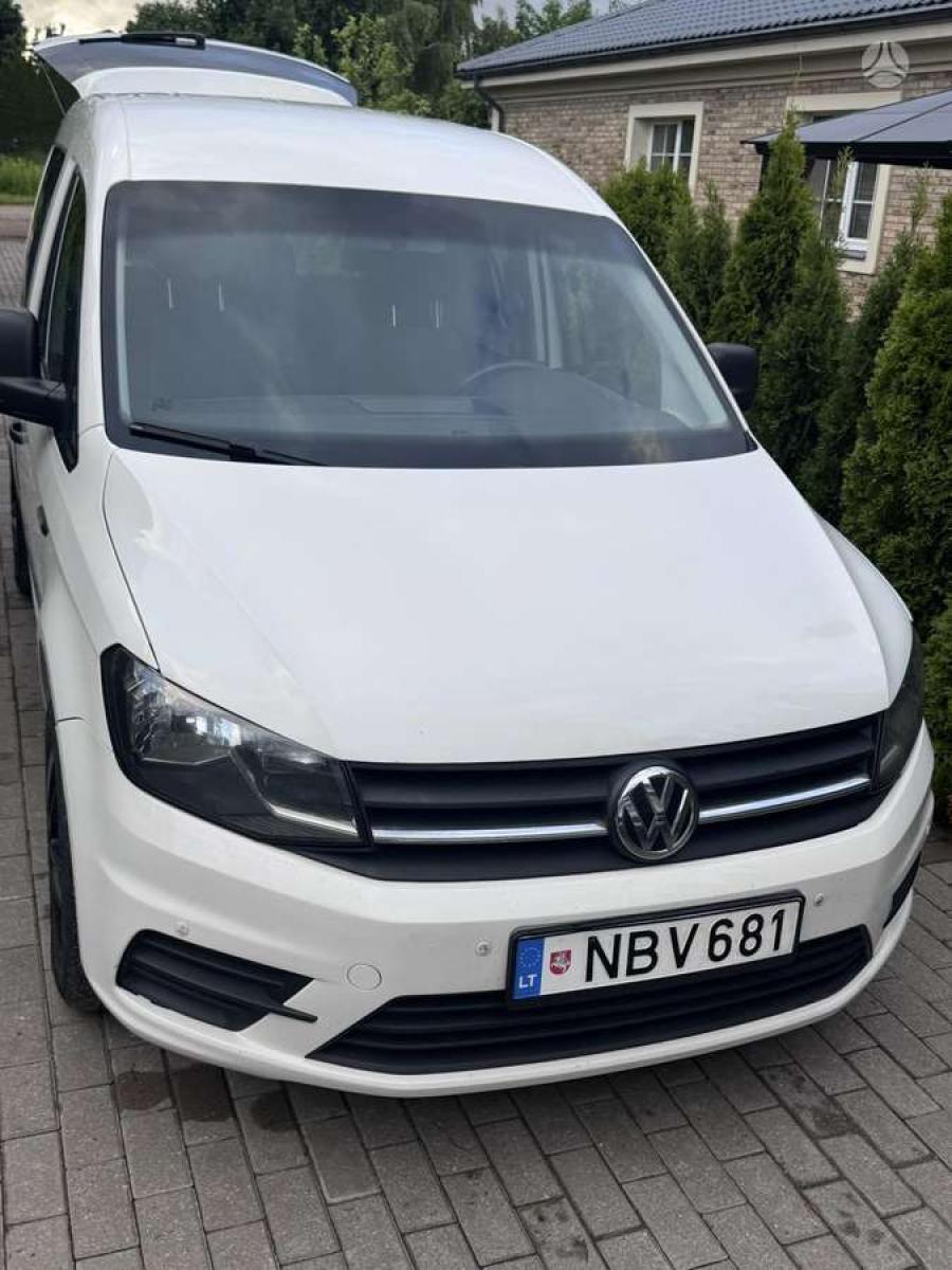 Balts Volkswagen Caddy 2017 Viļņa, ar dzinēja tilpumu 1.97 L un nobraukumu 320 tūkst. km par 11000 €, foto 4 vietnē AUTOMOTO.COM.LV
