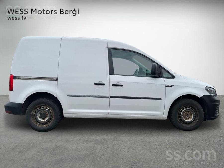 White Volkswagen Caddy 2017 in Riga, with an engine capacity of 2.00 L and mileage of 223 thousand km for 8490 €, photo 16 on AUTOMOTO.COM.LV