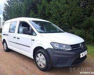 Balts Volkswagen Caddy 2017 Rīga, ar dzinēja tilpumu 2.00 L un nobraukumu 0 tūkst. km par 10900 €, foto  vietnē AUTOMOTO.COM.LV