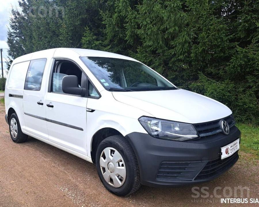 Balts Volkswagen Caddy 2017 Rīga, ar dzinēja tilpumu 2.00 L un nobraukumu 0 tūkst. km par 10900 €, foto 1 vietnē AUTOMOTO.COM.LV