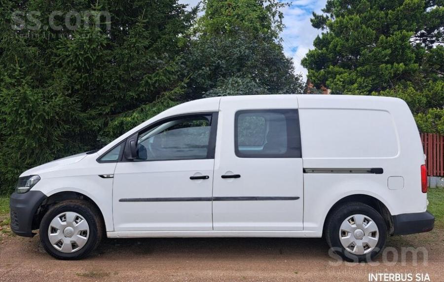 Balts Volkswagen Caddy 2017 Rīga, ar dzinēja tilpumu 2.00 L un nobraukumu 0 tūkst. km par 10900 €, foto 6 vietnē AUTOMOTO.COM.LV