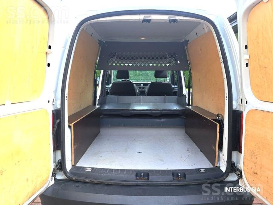 Balts Volkswagen Caddy 2017 Rīga, ar dzinēja tilpumu 2.00 L un nobraukumu 0 tūkst. km par 10900 €, foto 11 vietnē AUTOMOTO.COM.LV