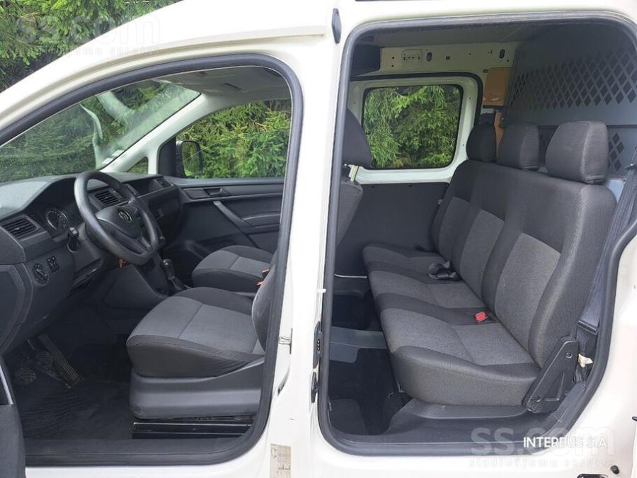Balts Volkswagen Caddy 2017 Rīga, ar dzinēja tilpumu 2.00 L un nobraukumu 0 tūkst. km par 10900 €, foto 20 vietnē AUTOMOTO.COM.LV