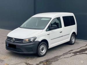 Balts Volkswagen Caddy 2017 Elektrėnai, ar dzinēja tilpumu 1.97 L un nobraukumu 163 tūkst. km par 7650 €, foto  vietnē AUTOMOTO.COM.LV