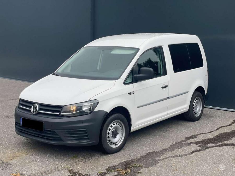 Balts Volkswagen Caddy 2017 Elektrėnai, ar dzinēja tilpumu 1.97 L un nobraukumu 163 tūkst. km par 7650 €, foto 1 vietnē AUTOMOTO.COM.LV