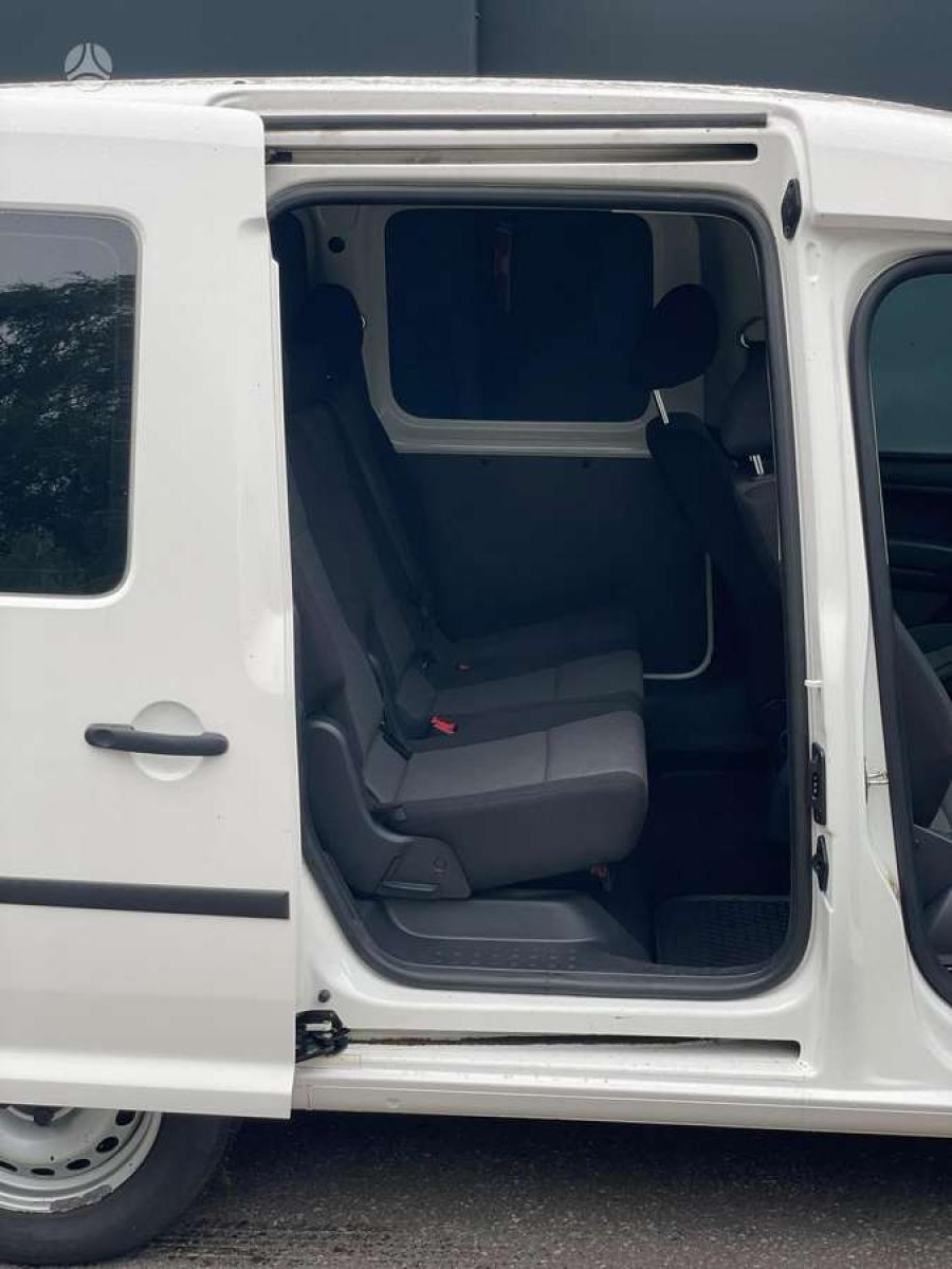 Balts Volkswagen Caddy 2017 Elektrėnai, ar dzinēja tilpumu 1.97 L un nobraukumu 163 tūkst. km par 7650 €, foto 12 vietnē AUTOMOTO.COM.LV