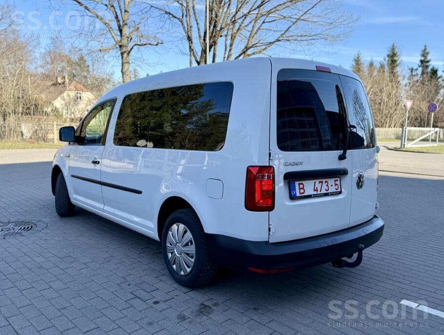 Balts Volkswagen Caddy 2018 Jūrmala, ar dzinēja tilpumu 2.00 L un nobraukumu 243 tūkst. km par 11900 €, foto 2 vietnē AUTOMOTO.COM.LV