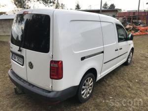 Balts Volkswagen Caddy 2018 Rīga, ar dzinēja tilpumu 2.00 L un nobraukumu 182 tūkst. km par 8880 €, foto 2 vietnē AUTOMOTO.COM.LV
