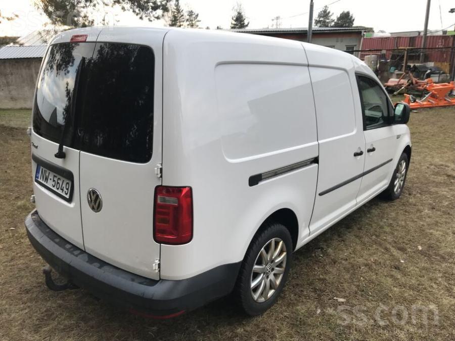 Balts Volkswagen Caddy 2018 Rīga, ar dzinēja tilpumu 2.00 L un nobraukumu 182 tūkst. km par 8880 €, foto 2 vietnē AUTOMOTO.COM.LV