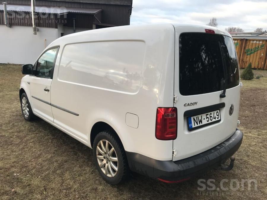 Balts Volkswagen Caddy 2018 Rīga, ar dzinēja tilpumu 2.00 L un nobraukumu 182 tūkst. km par 8880 €, foto 4 vietnē AUTOMOTO.COM.LV