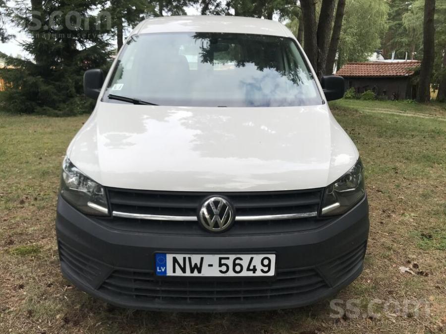 Balts Volkswagen Caddy 2018 Rīga, ar dzinēja tilpumu 2.00 L un nobraukumu 182 tūkst. km par 8880 €, foto 5 vietnē AUTOMOTO.COM.LV