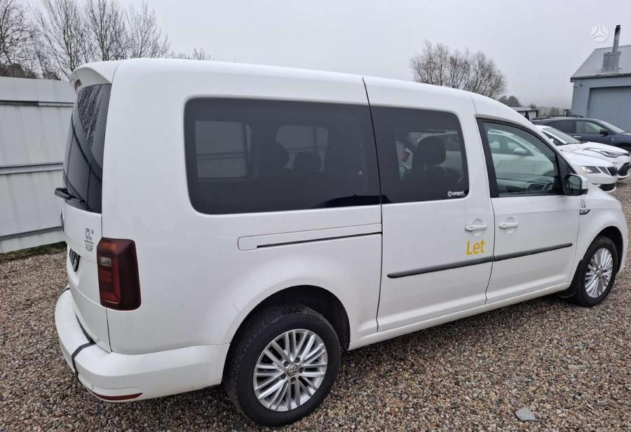Balts Volkswagen Caddy 2018 Kauņa, ar dzinēja tilpumu 2.00 L un nobraukumu 241 tūkst. km par 7684 €, foto 4 vietnē AUTOMOTO.COM.LV