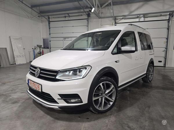 Balts Volkswagen Caddy 2018 Utena, ar dzinēja tilpumu 2.00 L un nobraukumu 214 tūkst. km par 12450 €, foto 2 vietnē AUTOMOTO.COM.LV