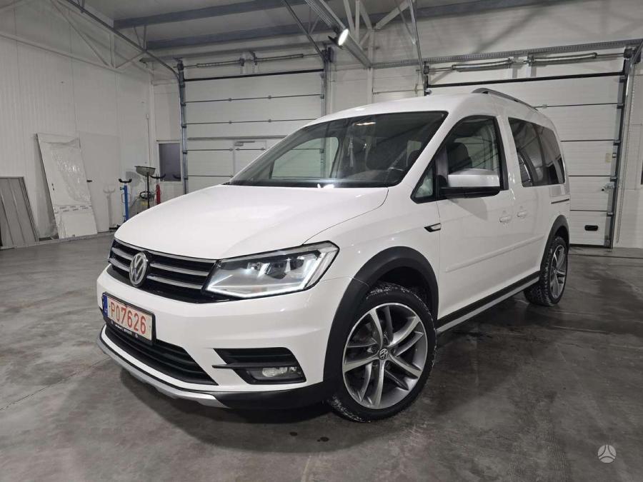 Balts Volkswagen Caddy 2018 Utena, ar dzinēja tilpumu 2.00 L un nobraukumu 214 tūkst. km par 12450 €, foto 2 vietnē AUTOMOTO.COM.LV