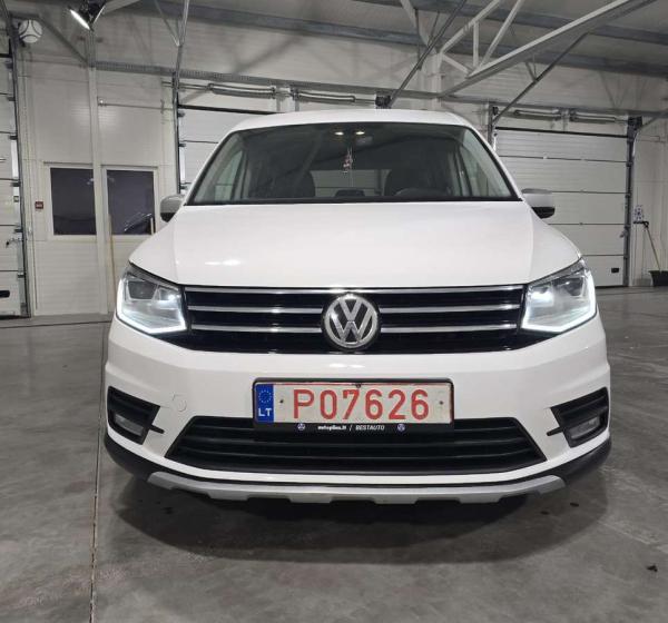 Balts Volkswagen Caddy 2018 Utena, ar dzinēja tilpumu 2.00 L un nobraukumu 214 tūkst. km par 12450 €, foto 3 vietnē AUTOMOTO.COM.LV