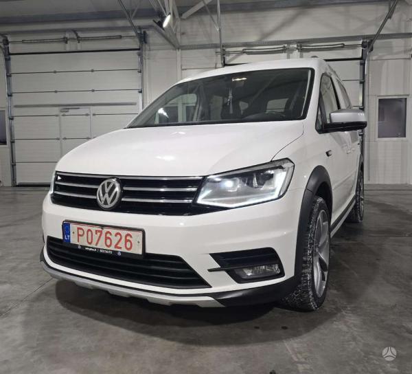 Balts Volkswagen Caddy 2018 Utena, ar dzinēja tilpumu 2.00 L un nobraukumu 214 tūkst. km par 12450 €, foto 6 vietnē AUTOMOTO.COM.LV
