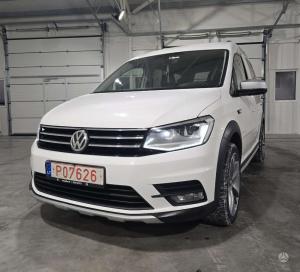 Balts Volkswagen Caddy 2018 Utena, ar dzinēja tilpumu 2.00 L un nobraukumu 214 tūkst. km par 12450 €, foto 6 vietnē AUTOMOTO.COM.LV