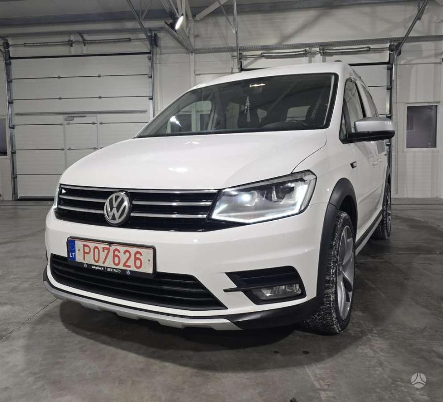 Balts Volkswagen Caddy 2018 Utena, ar dzinēja tilpumu 2.00 L un nobraukumu 214 tūkst. km par 12450 €, foto 6 vietnē AUTOMOTO.COM.LV