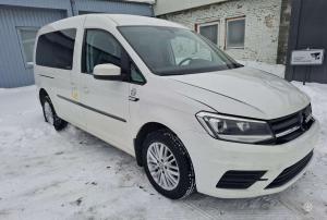 Balts Volkswagen Caddy 2018 Kauņa, ar dzinēja tilpumu 2.00 L un nobraukumu 241 tūkst. km par 7805 €, foto  vietnē AUTOMOTO.COM.LV