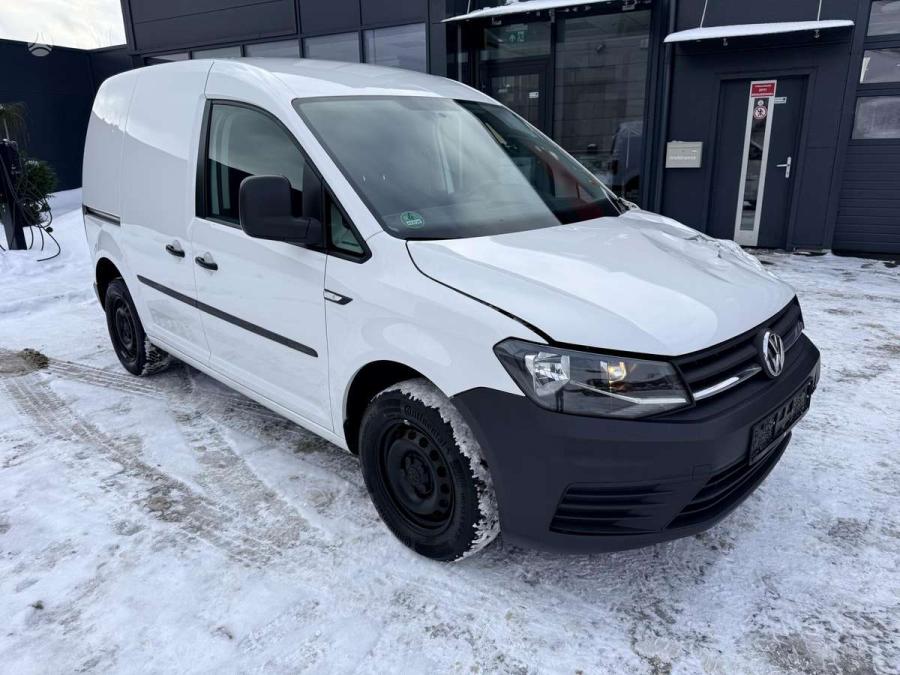 Balts Volkswagen Caddy 2018 Kauņa, ar dzinēja tilpumu 1.97 L un nobraukumu 157 tūkst. km par 5350 €, foto 1 vietnē AUTOMOTO.COM.LV