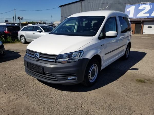 Balts Volkswagen Caddy 2018 Kauņa, ar dzinēja tilpumu 2.00 L un nobraukumu 162 tūkst. km par 9550 €, foto 2 vietnē AUTOMOTO.COM.LV