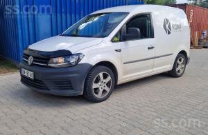 White Volkswagen Caddy 2018 in Kuldiga, with an engine capacity of 2.00 L and mileage of 248 thousand km for 5200 €, photo  on AUTOMOTO.COM.LV