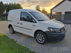 White Volkswagen Caddy 2018 in Riga, with an engine capacity of 2.00 L and mileage of 178 thousand km for 8500 €, photo 4 on AUTOMOTO.COM.LV