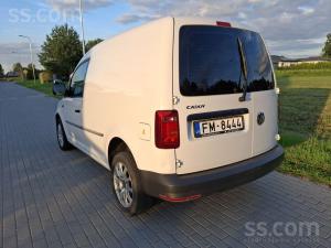 White Volkswagen Caddy 2018 in Riga, with an engine capacity of 2.00 L and mileage of 178 thousand km for 8500 €, photo 6 on AUTOMOTO.COM.LV