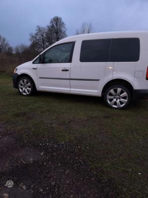Balts Volkswagen Caddy 2018 Viļņa, ar dzinēja tilpumu 2.00 L un nobraukumu 184 tūkst. km par 9500 €, foto  vietnē AUTOMOTO.COM.LV