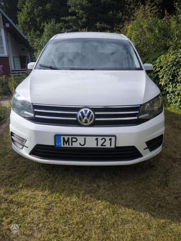 Balts Volkswagen Caddy 2018 Kauņa, ar dzinēja tilpumu 2.00 L un nobraukumu 129 tūkst. km par 15500 €, foto 3 vietnē AUTOMOTO.COM.LV