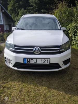 White Volkswagen Caddy 2018 in Kaunas, with an engine capacity of 2.00 L and mileage of 129 thousand km for 15500 €, photo 3 on AUTOMOTO.COM.LV