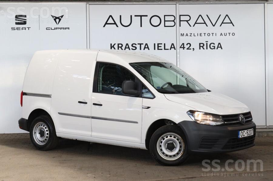 Balts Volkswagen Caddy 2019 Rīga, ar dzinēja tilpumu 2.00 L un nobraukumu 90 tūkst. km par 9900 €, foto 3 vietnē AUTOMOTO.COM.LV