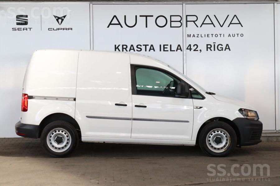 Balts Volkswagen Caddy 2019 Rīga, ar dzinēja tilpumu 2.00 L un nobraukumu 90 tūkst. km par 9900 €, foto 5 vietnē AUTOMOTO.COM.LV