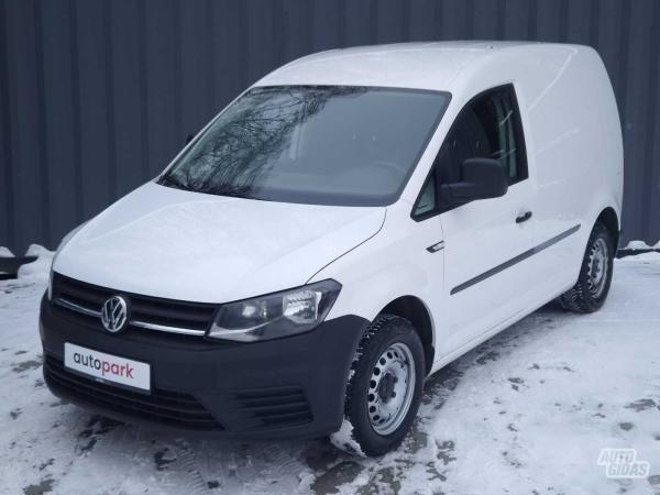 Balts Volkswagen Caddy 2019 Viļņa, ar dzinēja tilpumu 2.00 L un nobraukumu 76 tūkst. km par 9500 €, foto 1 vietnē AUTOMOTO.COM.LV