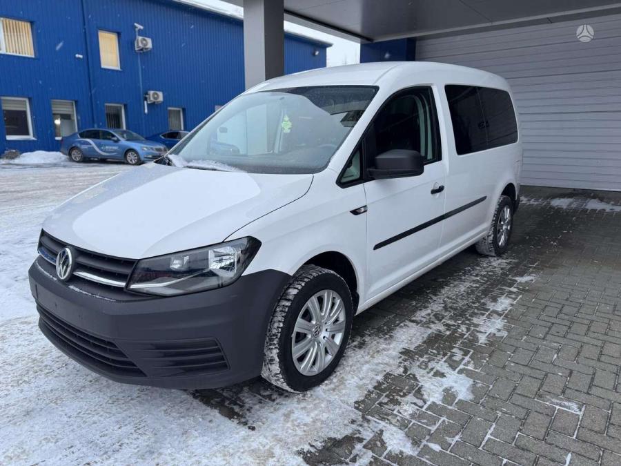 Balts Volkswagen Caddy 2019 Kauņa, ar dzinēja tilpumu 1.97 L un nobraukumu 86 tūkst. km par 17550 €, foto 2 vietnē AUTOMOTO.COM.LV