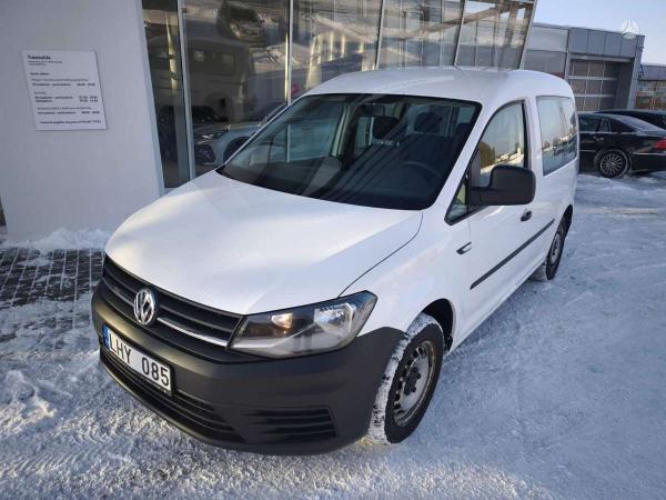 Balts Volkswagen Caddy 2019 Šauļi, ar dzinēja tilpumu 1.97 L un nobraukumu 242 tūkst. km par 9900 €, foto 2 vietnē AUTOMOTO.COM.LV