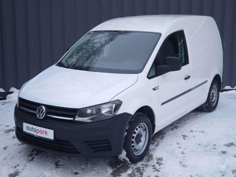 Balts Volkswagen Caddy 2019 Viļņa, ar dzinēja tilpumu 1.97 L un nobraukumu 76 tūkst. km par 9500 €, foto 1 vietnē AUTOMOTO.COM.LV