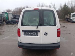 White Volkswagen Caddy 2019 in Panevezys, with an engine capacity of 2.00 L and mileage of 288 thousand km for 8700 €, photo 5 on AUTOMOTO.COM.LV
