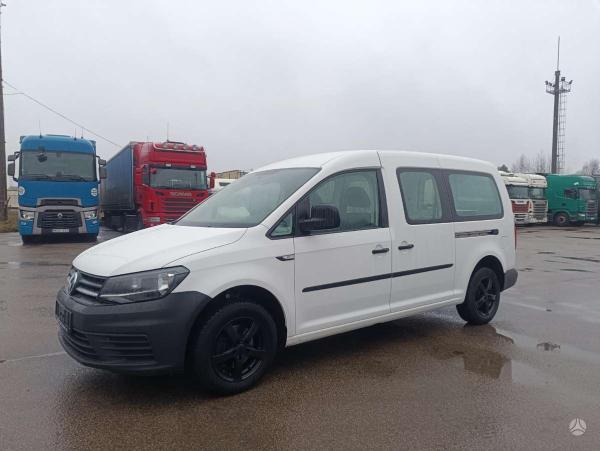 Balts Volkswagen Caddy 2019 Panevēža, ar dzinēja tilpumu 2.00 L un nobraukumu 288 tūkst. km par 8700 €, foto 6 vietnē AUTOMOTO.COM.LV