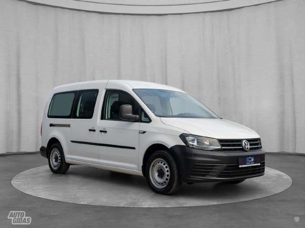 White Volkswagen Caddy 2019 in Marijampole, with an engine capacity of 2.00 L and mileage of 233 thousand km for 9650 €, photo 1 on AUTOMOTO.COM.LV
