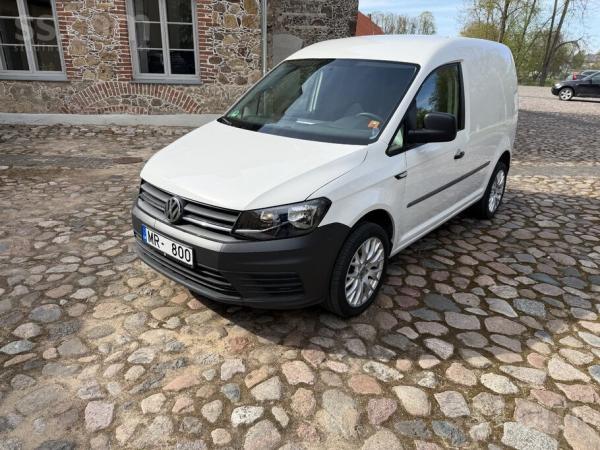 Balts Volkswagen Caddy 2019 Jēkabpils, ar dzinēja tilpumu 2.00 L un nobraukumu 160 tūkst. km par 8800 €, foto 1 vietnē AUTOMOTO.COM.LV